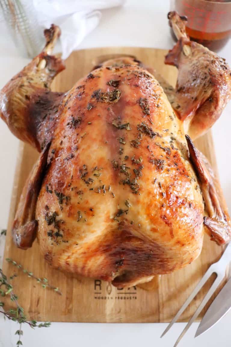The Best Oven Roasted Turkey Recipe » Homemade Heather