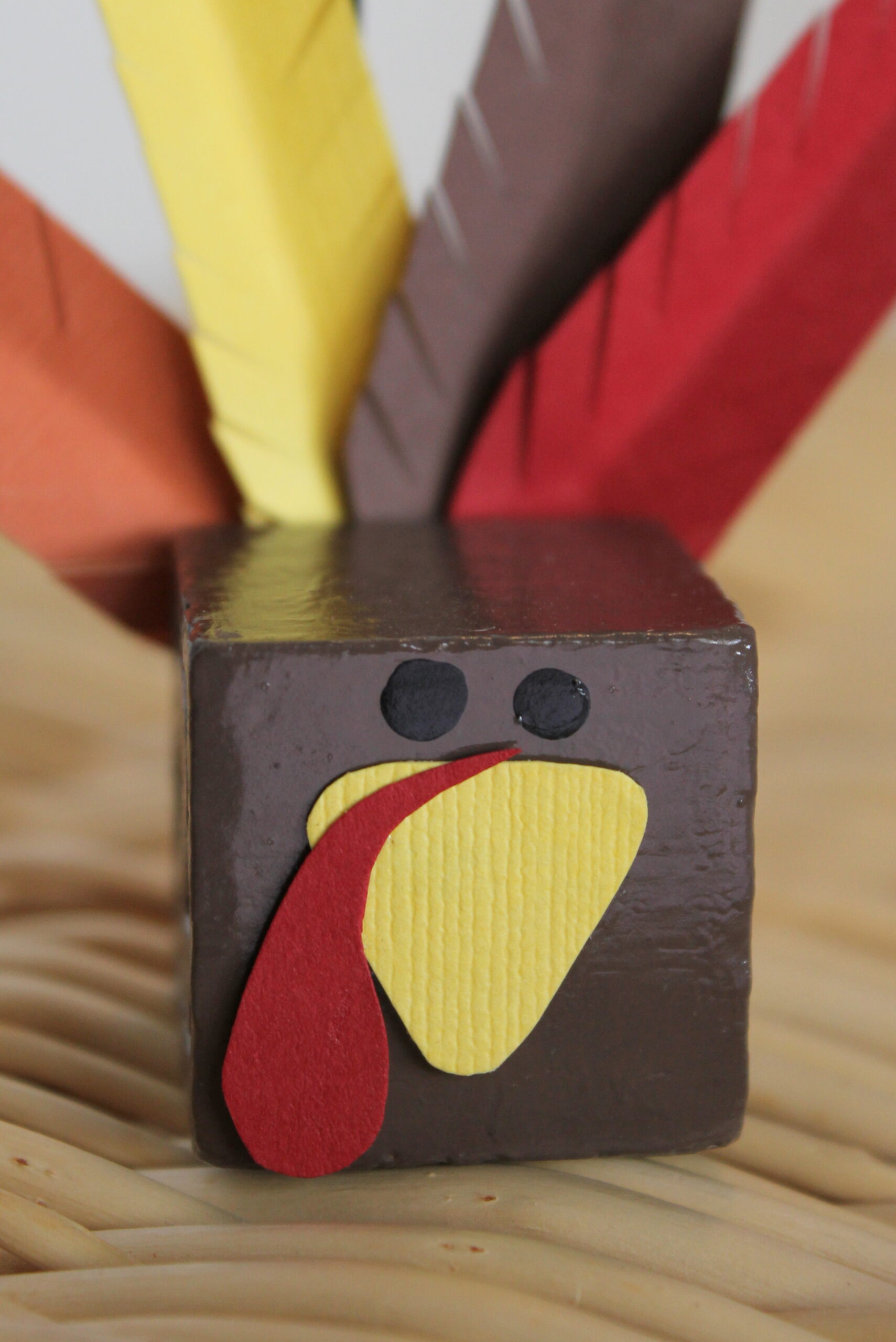 Easy Turkey Place Setting Craft » Homemade Heather