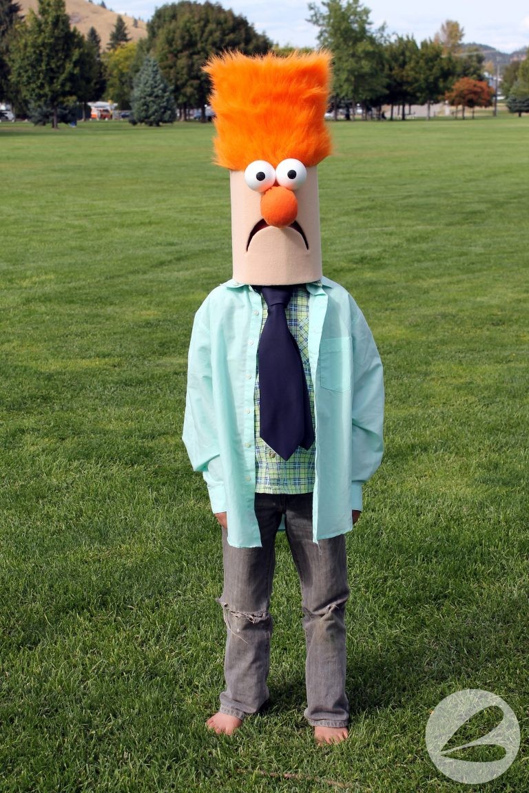 Beaker Muppet Costume Tutorial Homemade Heather