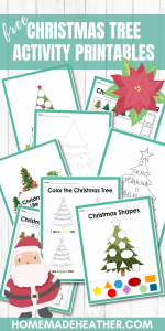 Free Christmas Tree Activity Printables » Homemade Heather
