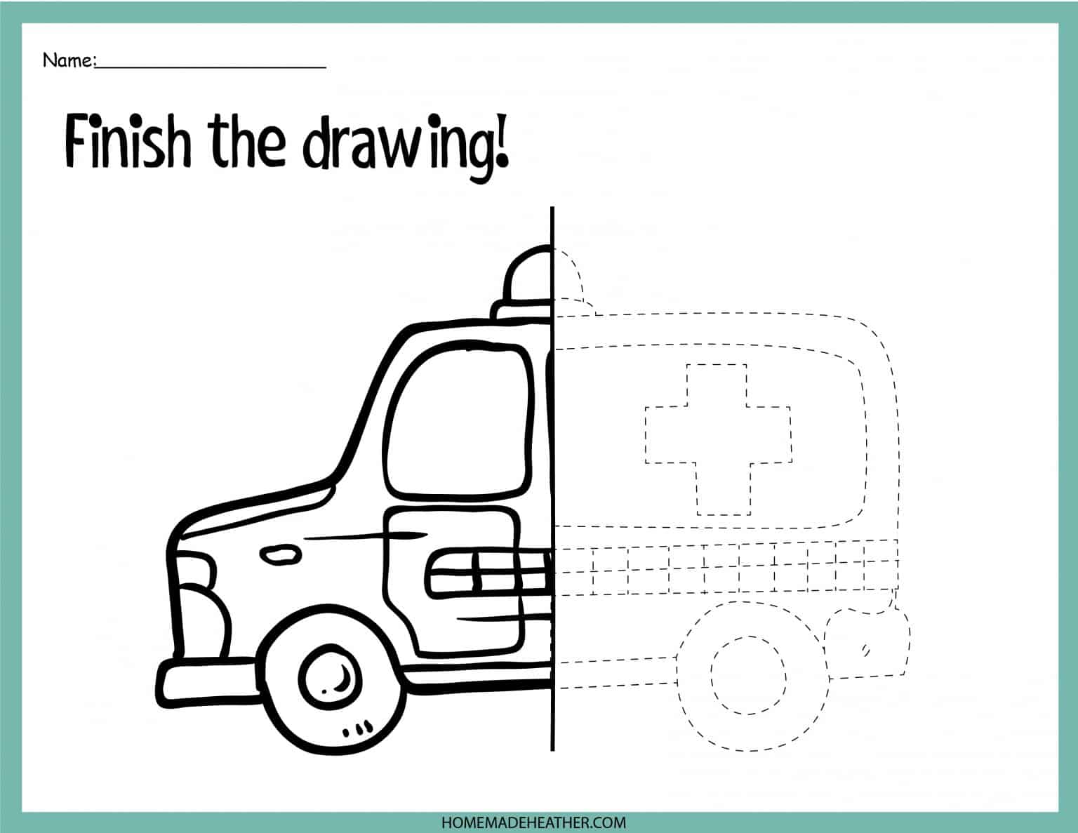Free Emergency Printable Work Sheets » Homemade Heather