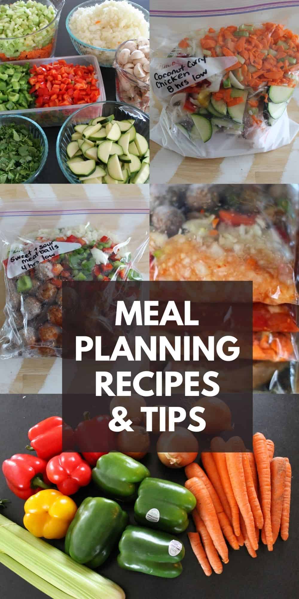20+ Meal Planning Recipes and Tips » Homemade Heather