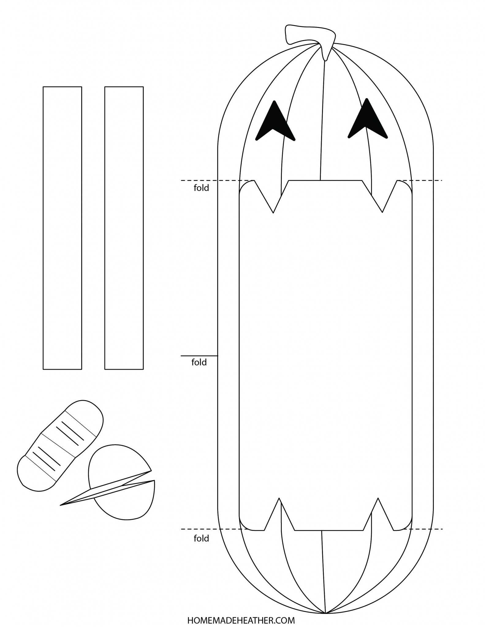 Free Halloween Puppet Printables » Homemade Heather