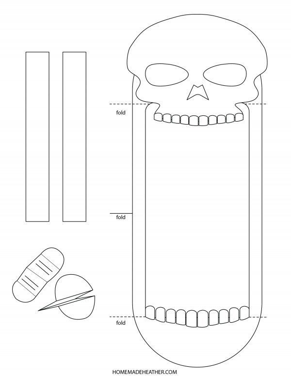 Free Halloween Puppet Printables » Homemade Heather