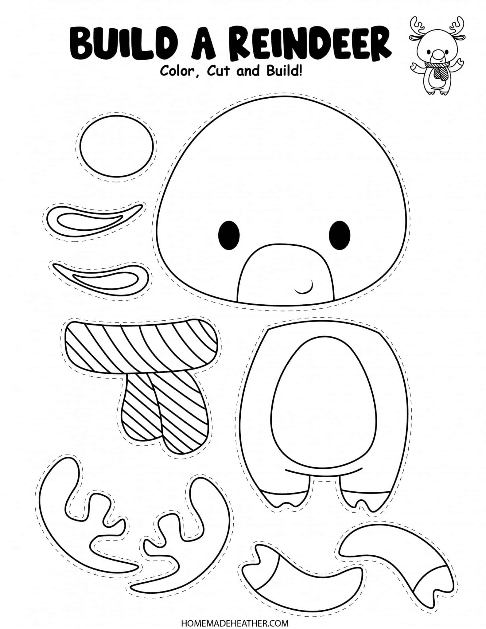 Free Printable Christmas Crafts » Homemade Heather