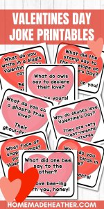 Free Valentines Day Joke Printables » Homemade Heather