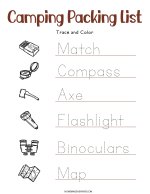 Camping Pretend Play Printables » Homemade Heather