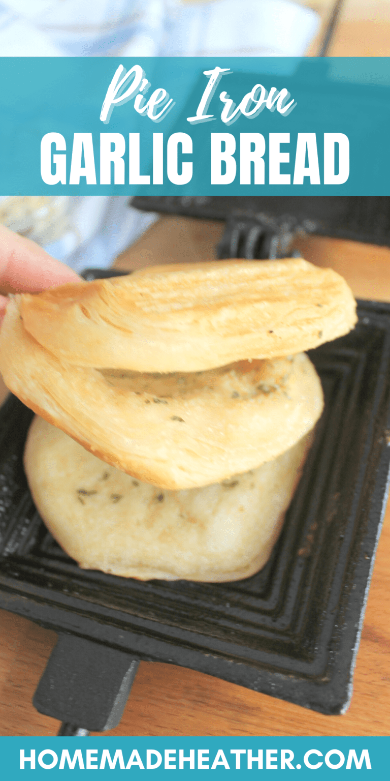 Camp Cooker Pull Apart Garlic Bread » Homemade Heather