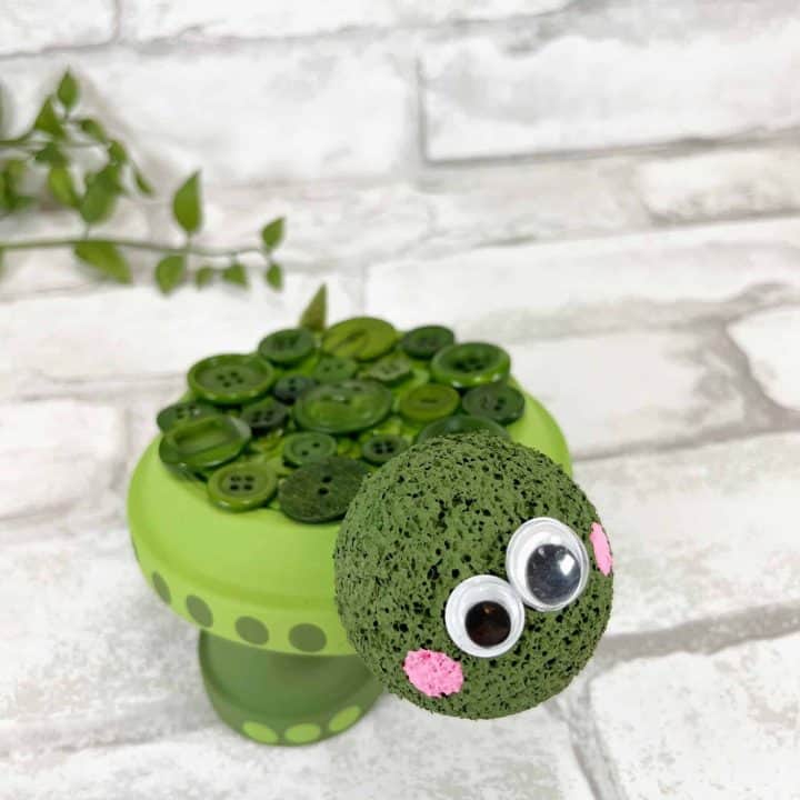 Plant Pot Turtle Craft » Homemade Heather