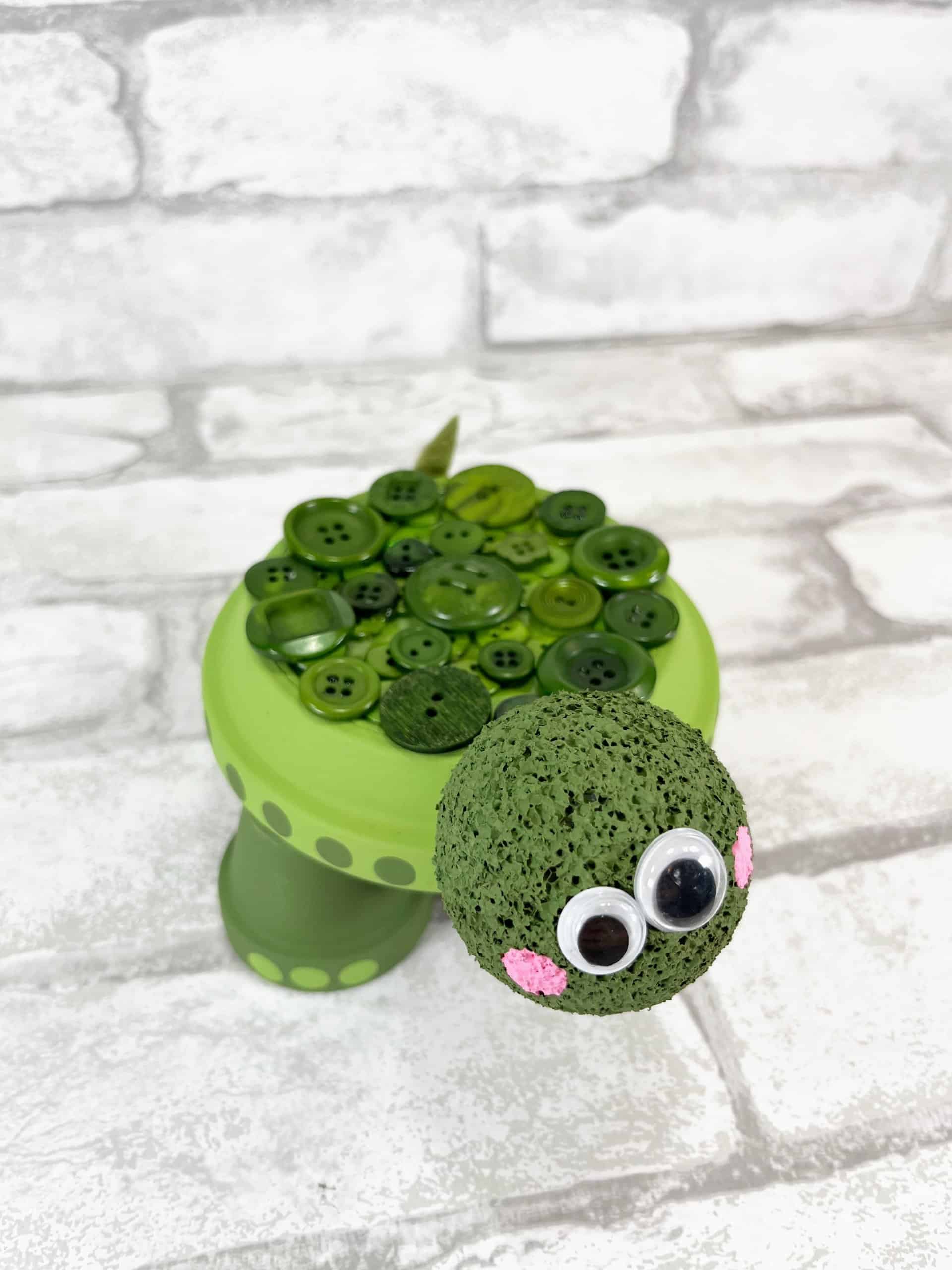 Plant Pot Turtle Craft » Homemade Heather