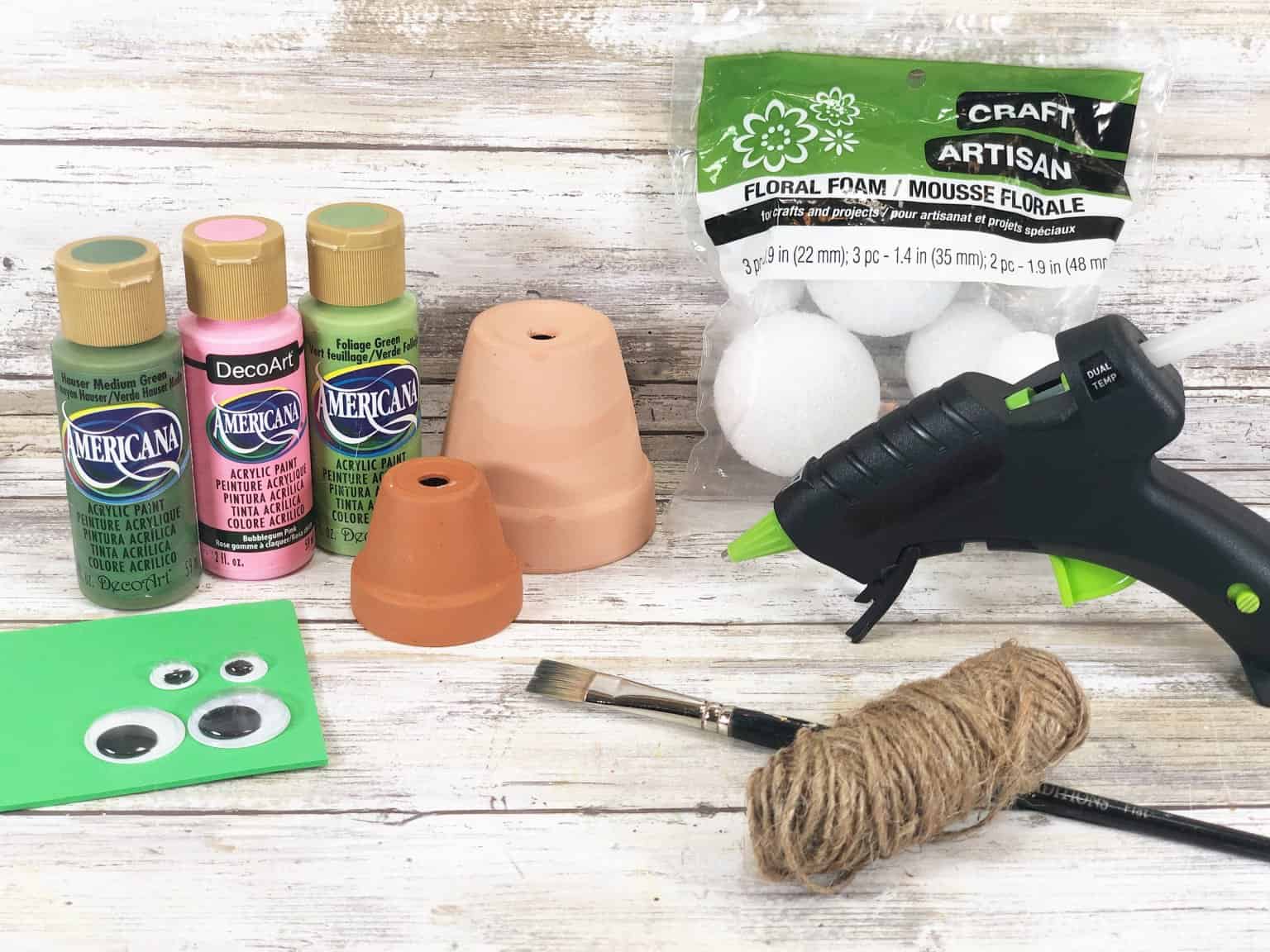 Plant Pot Frog Craft » Homemade Heather
