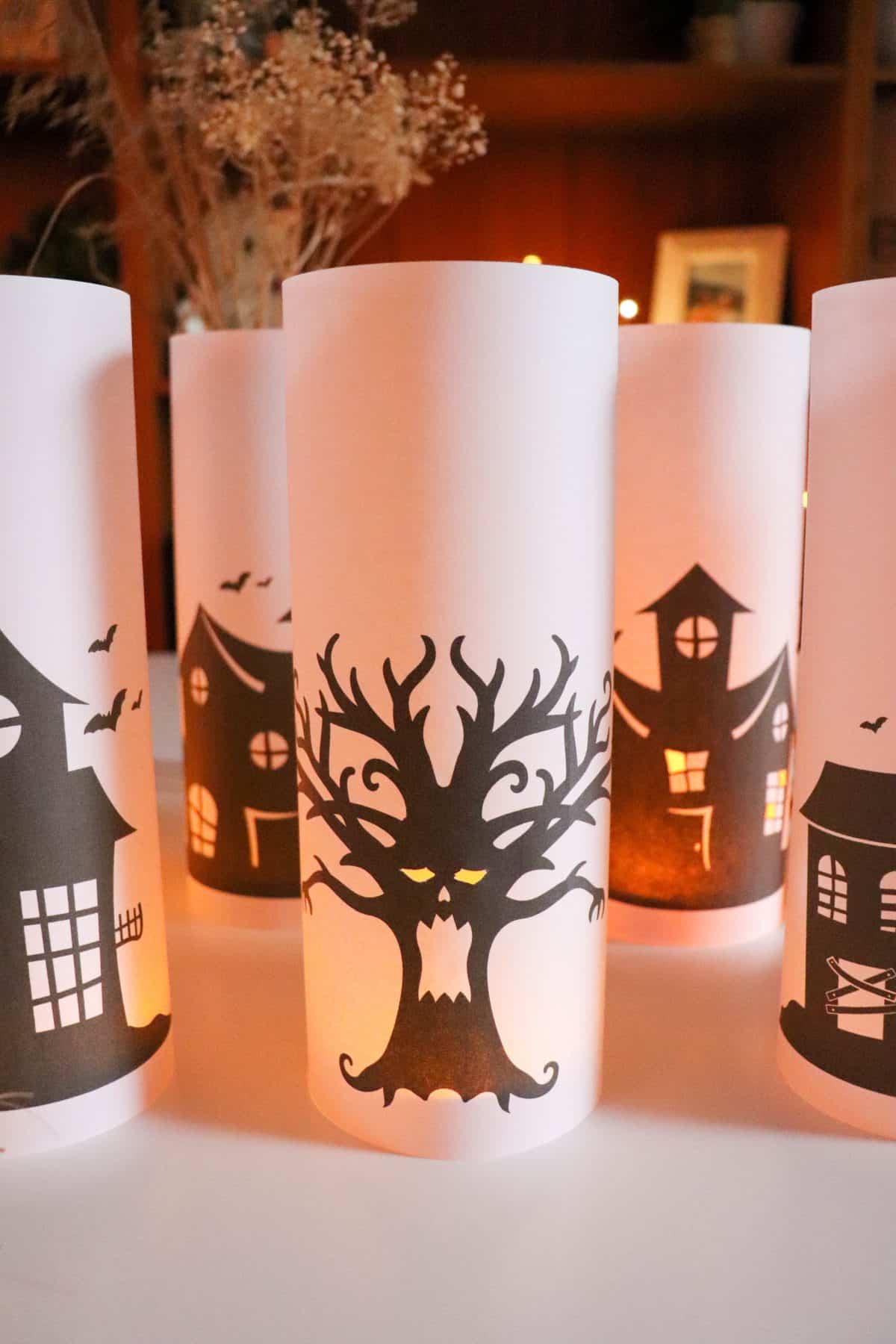 Halloween Town Paper Lantern Printables » Homemade Heather