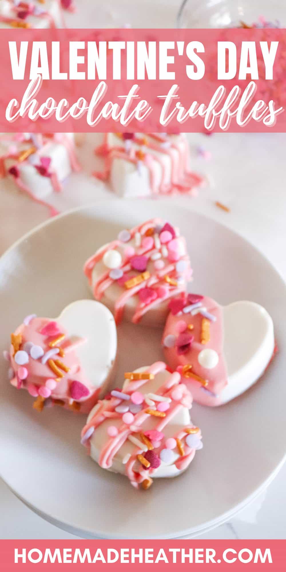 Valentines Day Oreo Truffle Recipe » Homemade Heather