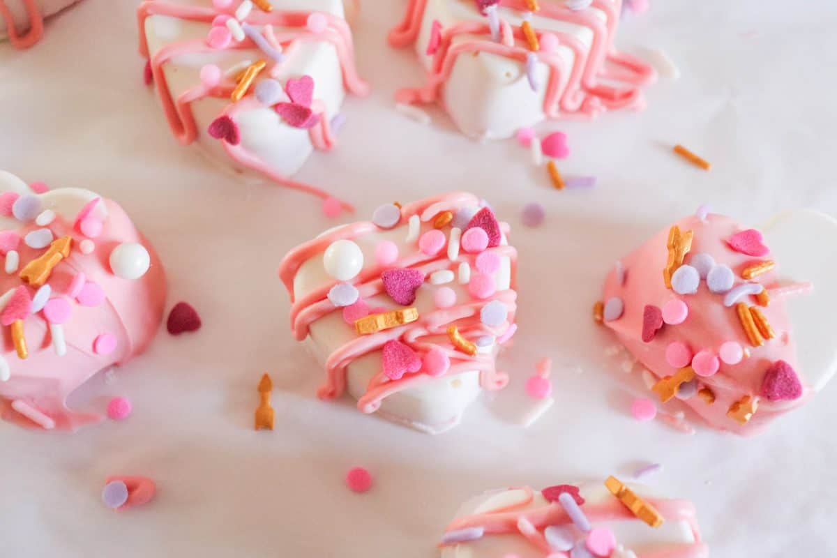 Valentines Day Oreo Truffle Recipe » Homemade Heather
