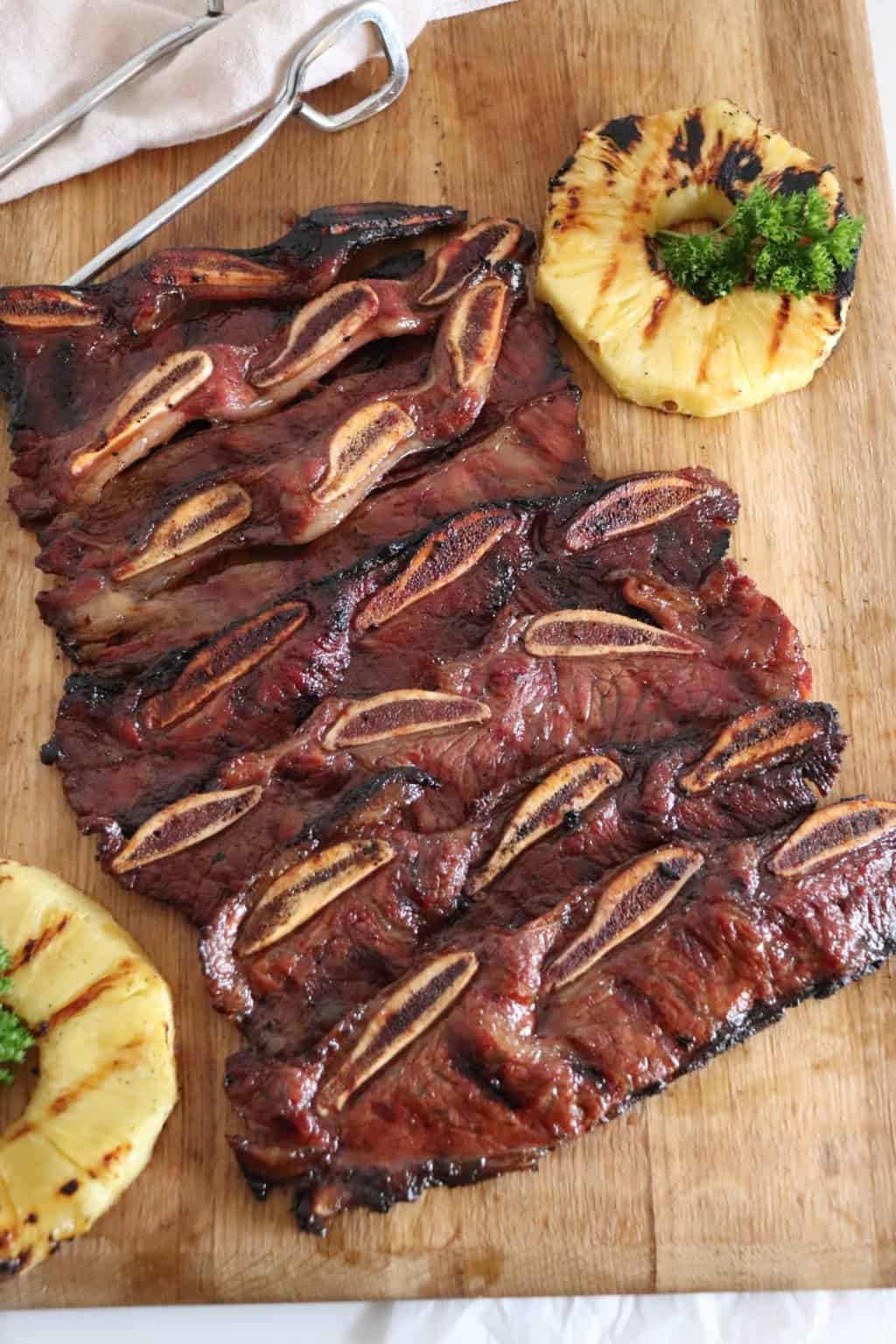 How To Grill Beef Short Ribs » Homemade Heather