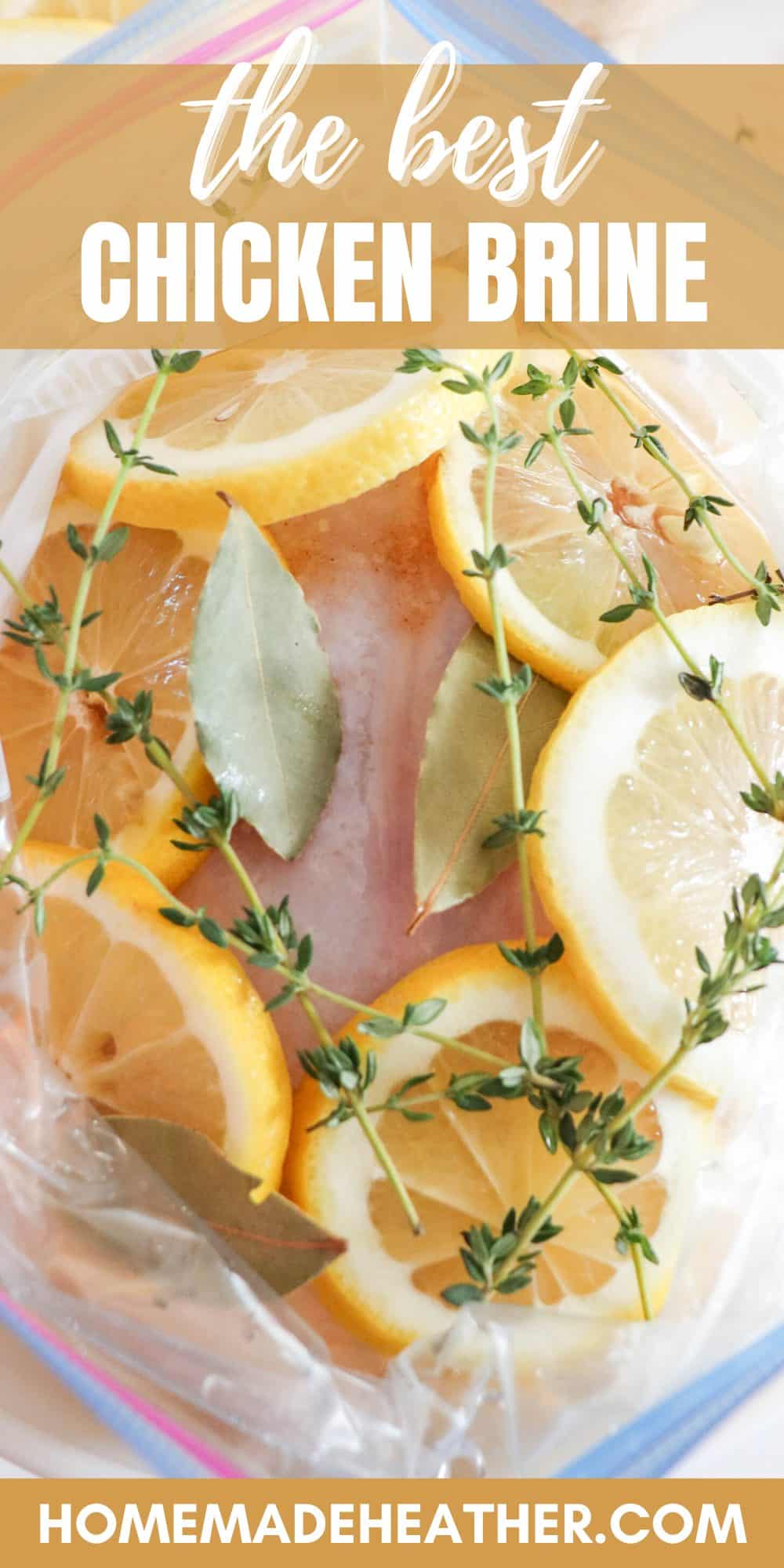 The Best Chicken Brine Recipe » Homemade Heather