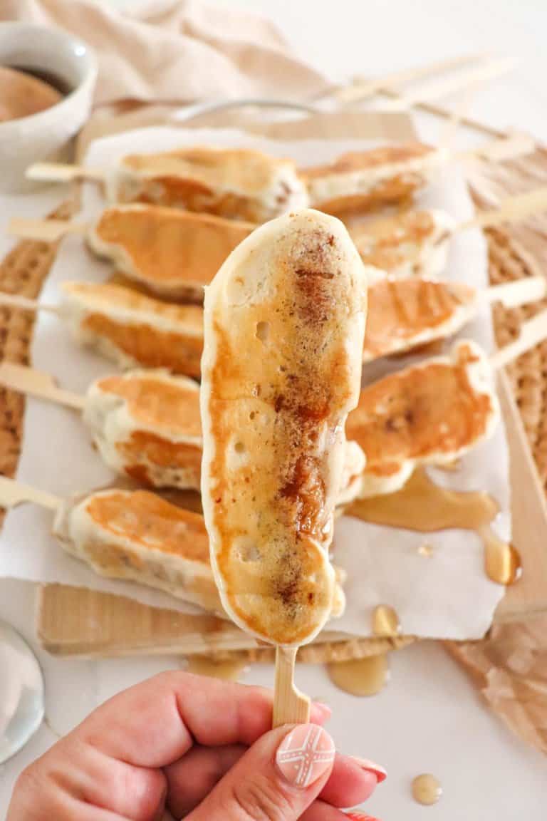 Sausage Pancake on a Stick » Homemade Heather