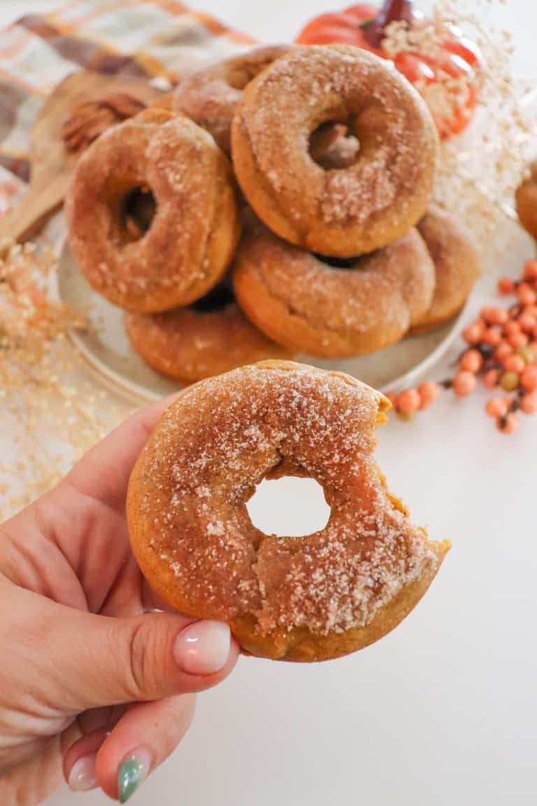 Pumpkin Spice Donut Recipe » Homemade Heather