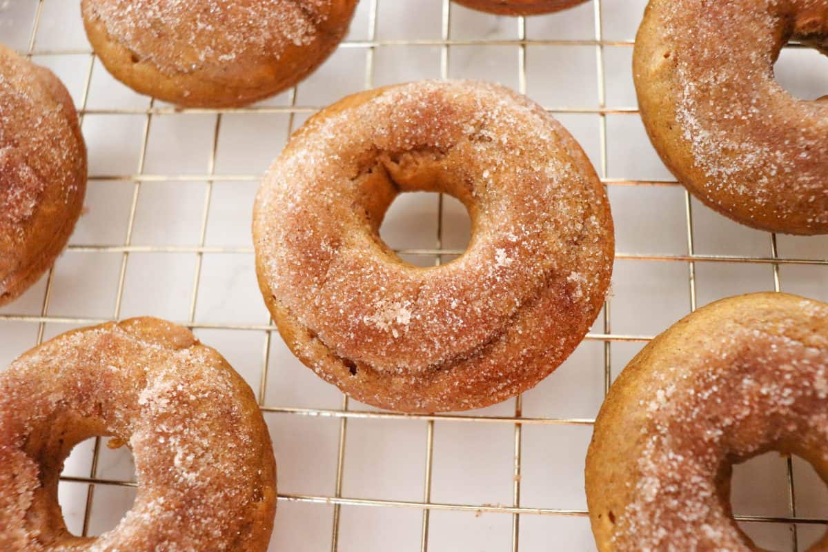 Pumpkin Spice Donut Recipe » Homemade Heather