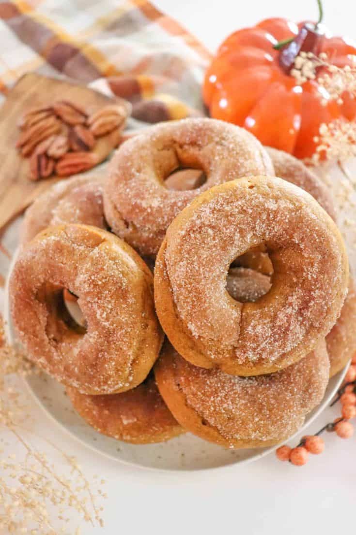 Pumpkin Spice Donut Recipe » Homemade Heather