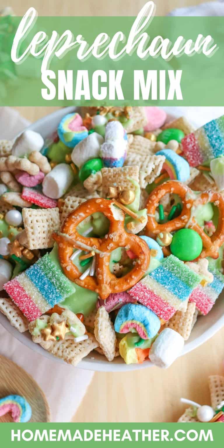 Leprechaun Bait Snack Mix (Free St Patrick's Day Printable) » Homemade ...