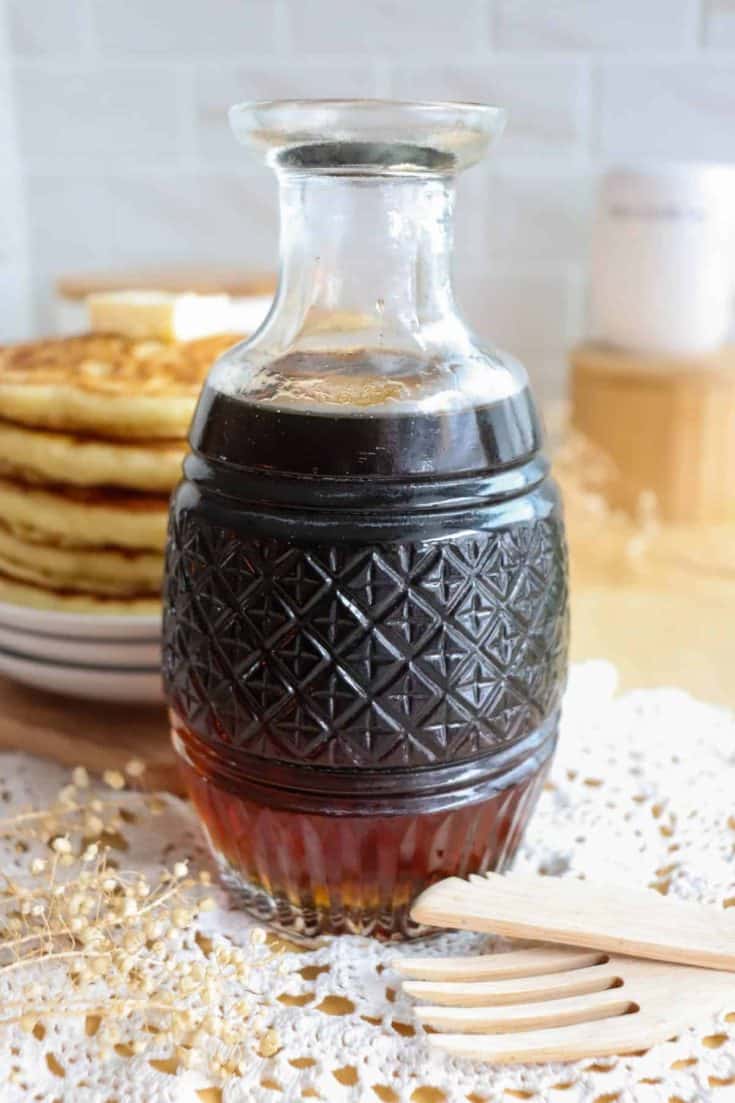 Simple Homemade Pancake Syrup Recipe » Homemade Heather