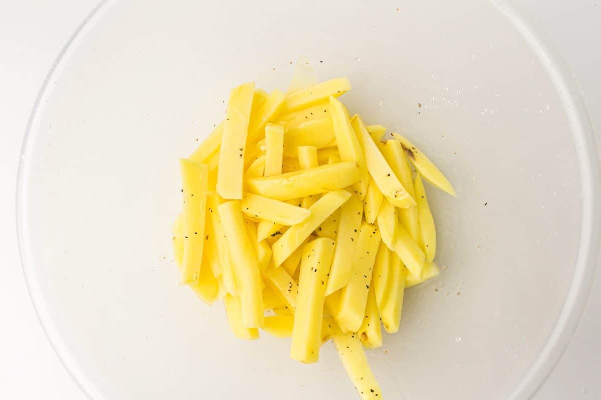 The Best Homemade Air Fryer French Fries Recipe » Homemade Heather