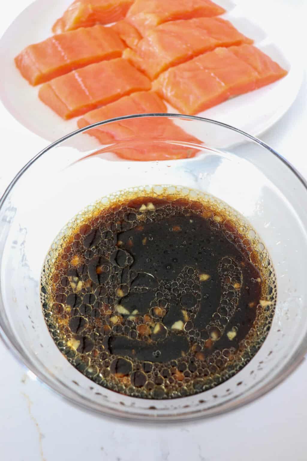 Easy Brown Sugar & Bourbon Salmon Marinade Recipe » Homemade Heather