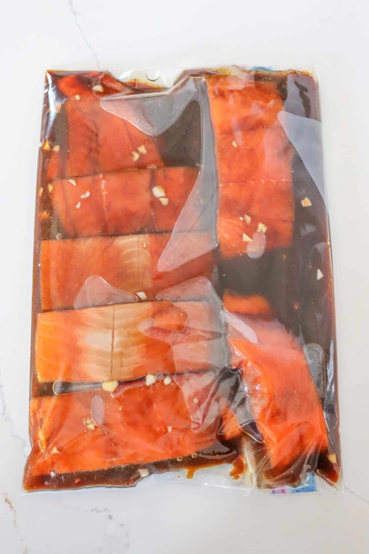 Easy Brown Sugar & Bourbon Salmon Marinade Recipe » Homemade Heather