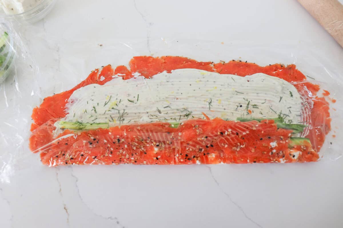 Smoked Salmon Roll Ups (Viral Tiktok Recipe) » Homemade Heather