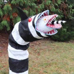 Beetlejuice Sandworm Costume DIY » Homemade Heather