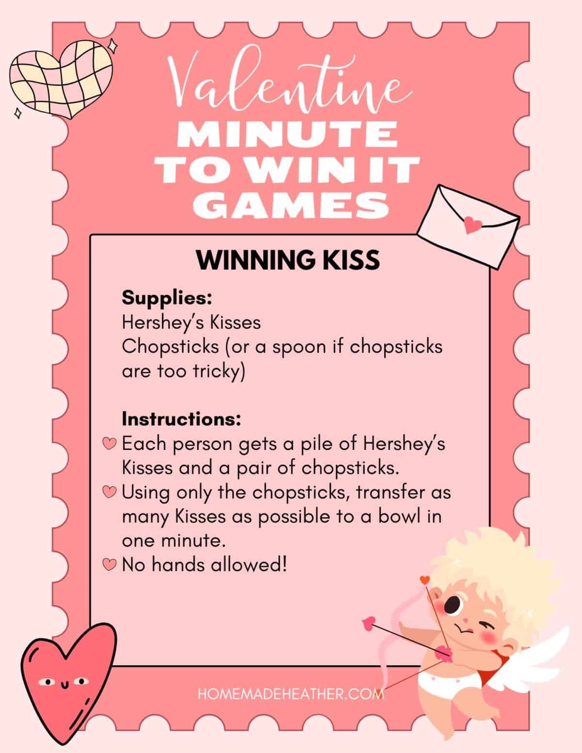 Valentine Minute To Win It Games » Homemade Heather