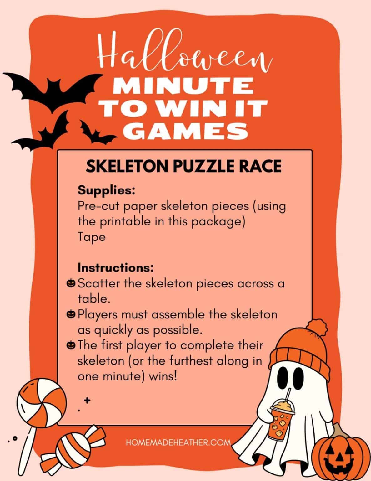Halloween Minute To Win It Games » Homemade Heather