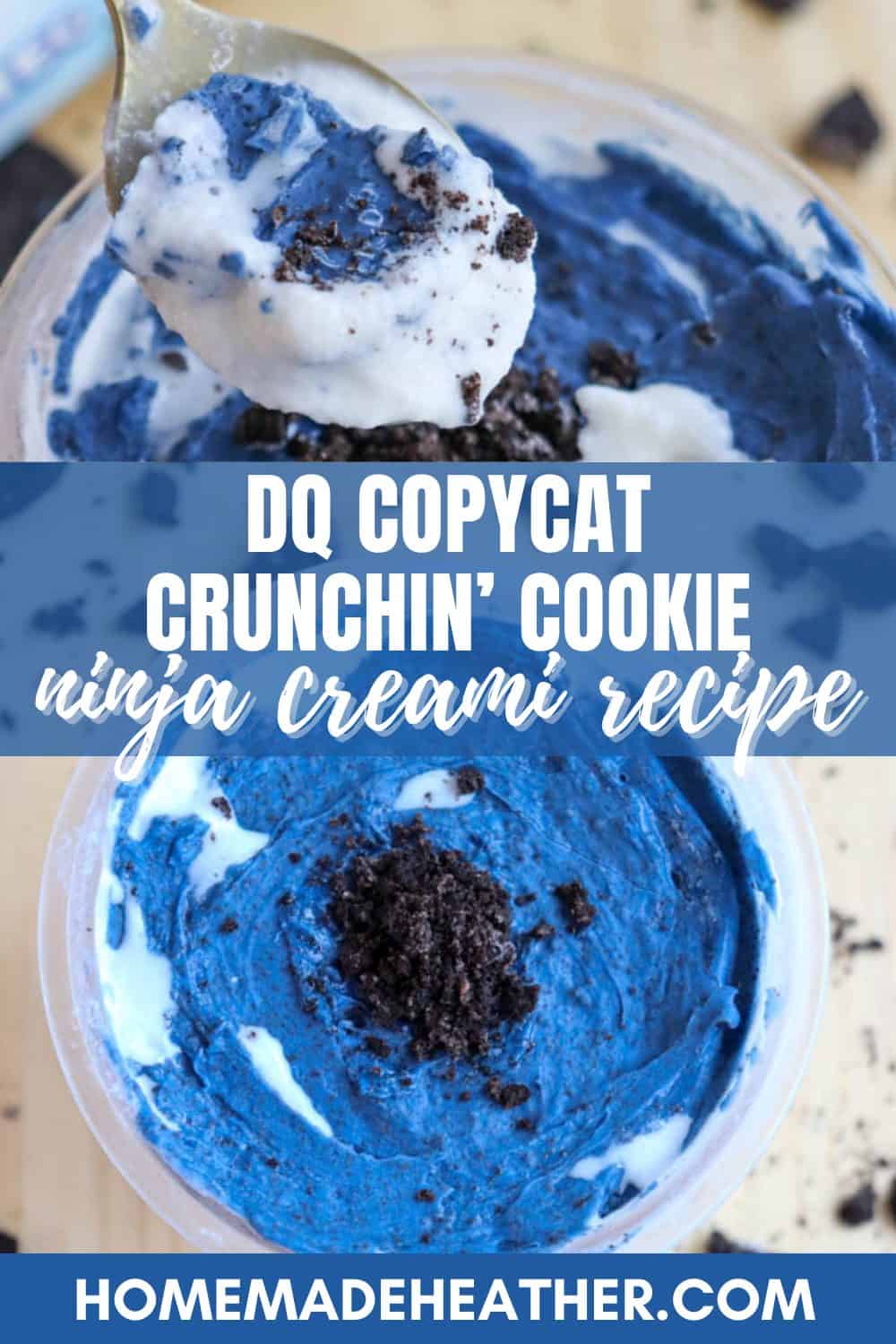 Copycat DQ Crunchin' Cookie Ice Cream (Ninja Creami Recipe) » Homemade ...