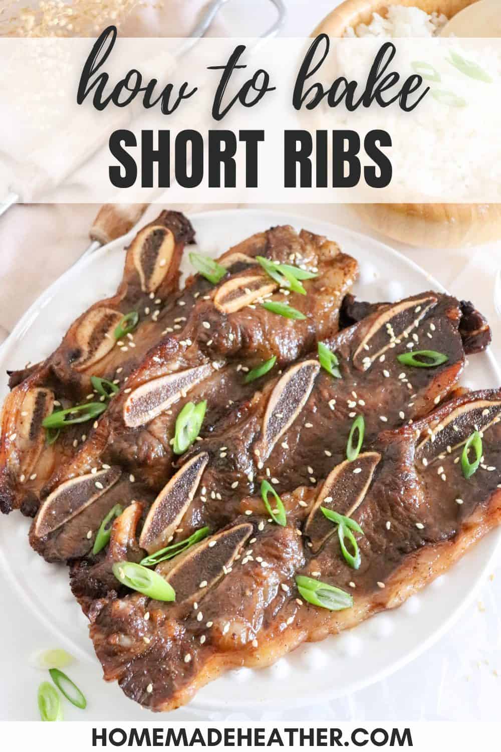 How to Bake Short Ribs » Homemade Heather