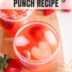 The Best Valentine's Day Punch Recipe » Homemade Heather