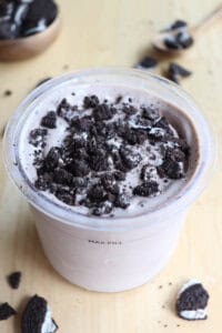 Oreo Cookie Protein Ice Cream (Ninja Creami Recipe) » Homemade Heather
