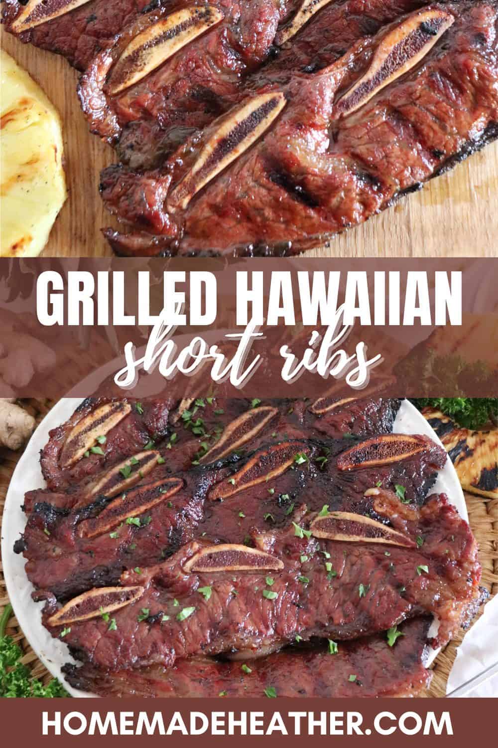The Best Hawaiian Short Rib Recipe » Homemade Heather