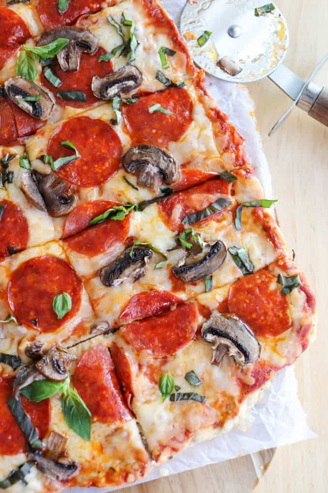 Easy Ground Turkey Pizza Crust (Low Carb Recipe) » Homemade Heather