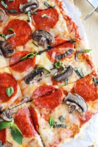 Easy Ground Turkey Pizza Crust (Low Carb Recipe) » Homemade Heather