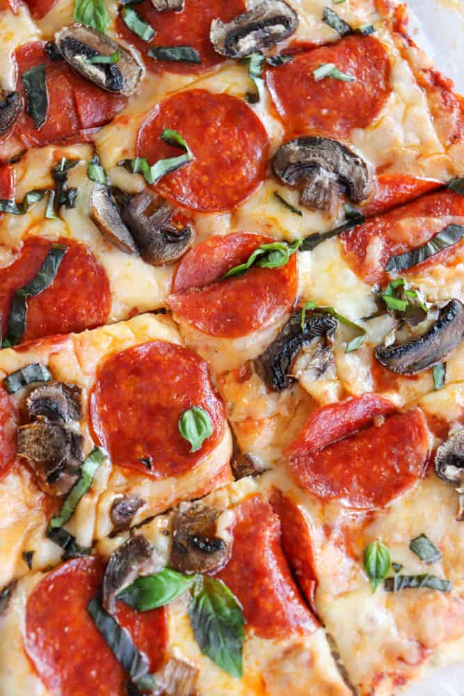 Easy Ground Turkey Pizza Crust (Low Carb Recipe) » Homemade Heather