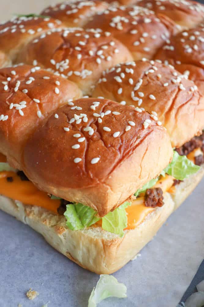 Easy Big Mac Sliders (Copycat Recipe) » Homemade Heather