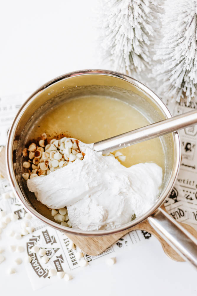 Easy Eggnog Fudge Recipe » Homemade Heather