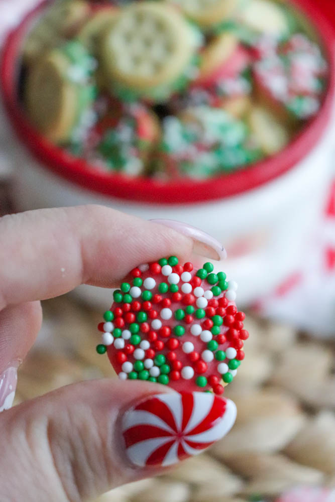 Mini Ritz Freckles (Viral Tiktok Recipe) » Homemade Heather