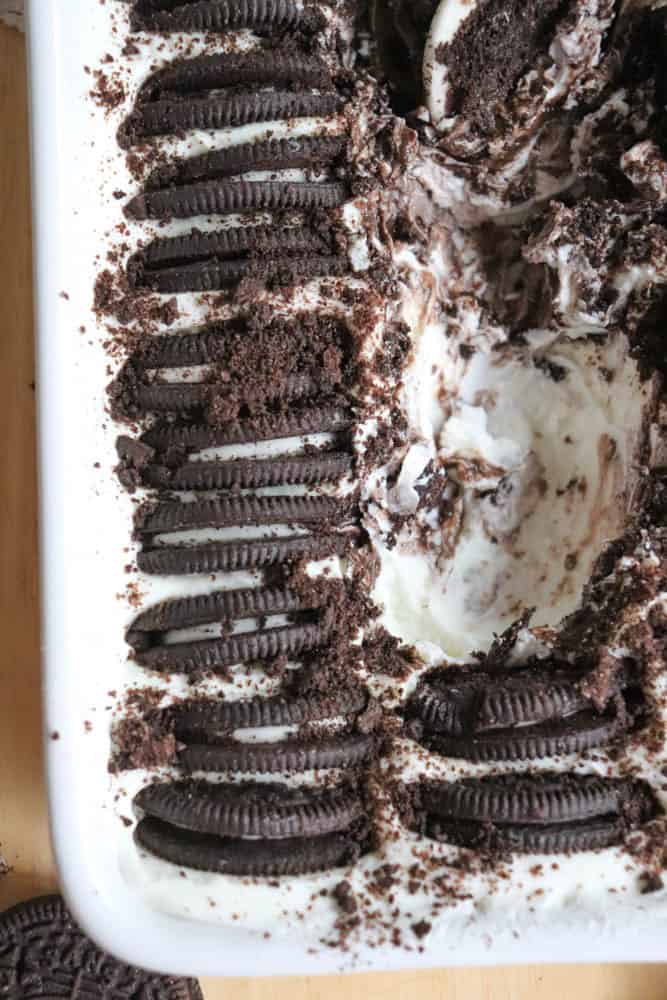 2-Ingredient Oreo Japanese Cheesecake (Tiktok Recipe) » Homemade Heather
